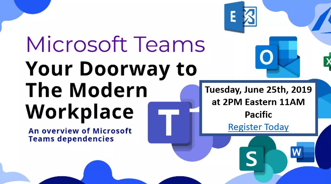 Microsoft Teams Doorway to the Microsoft Modern Workplace Infographic ...